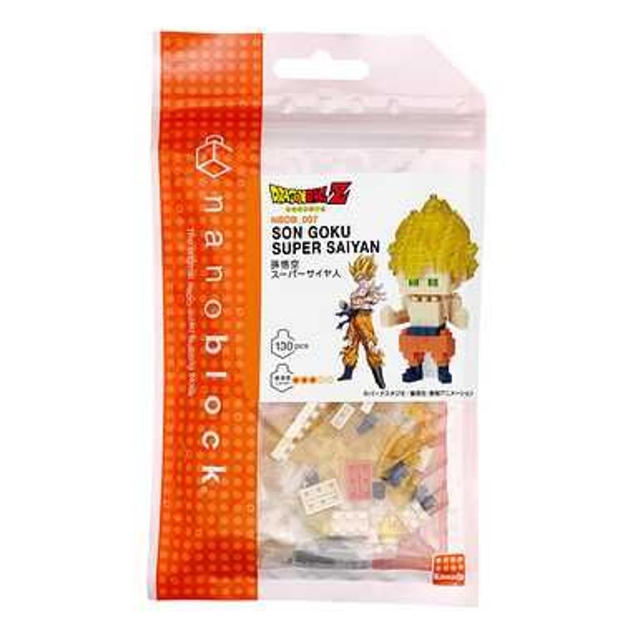Nanoblock Dragon Ball Z Son Goku Super Saiyan - GamesPlus Malta