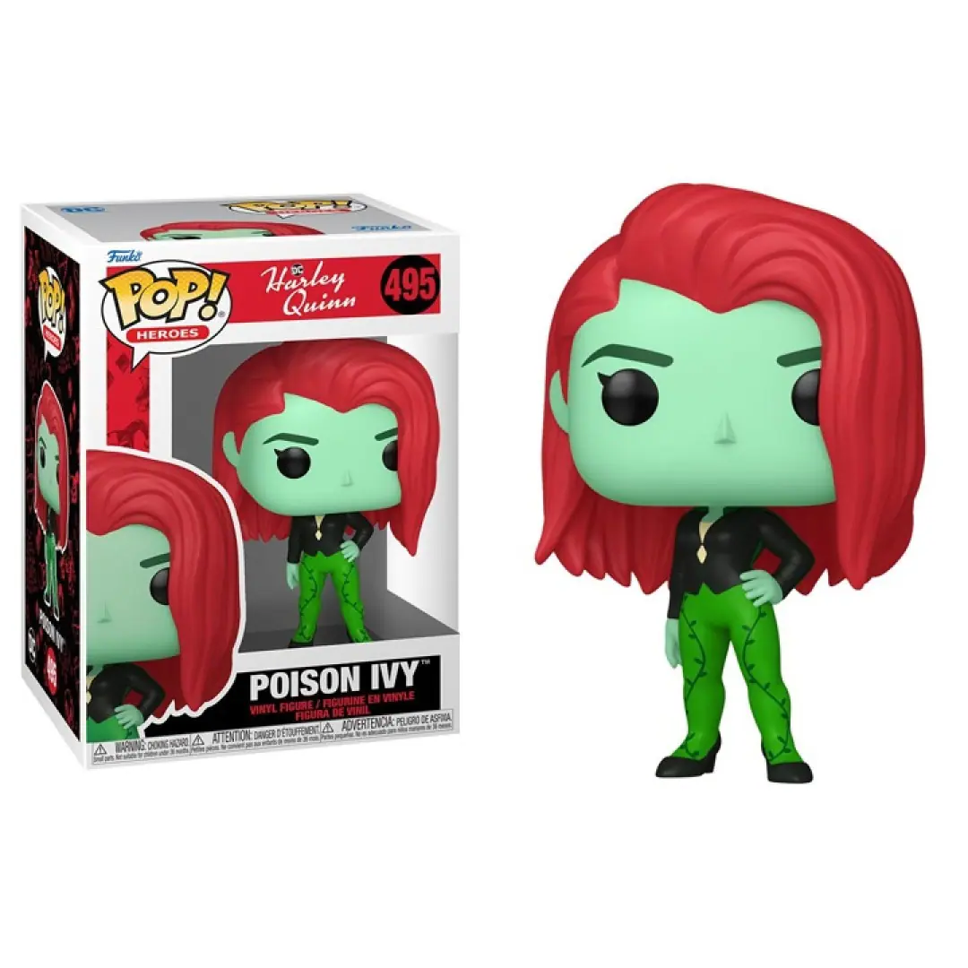 Funko POP! DC Harley Quinn N° 495 - Poison Ivy | Buy Online Malta ...