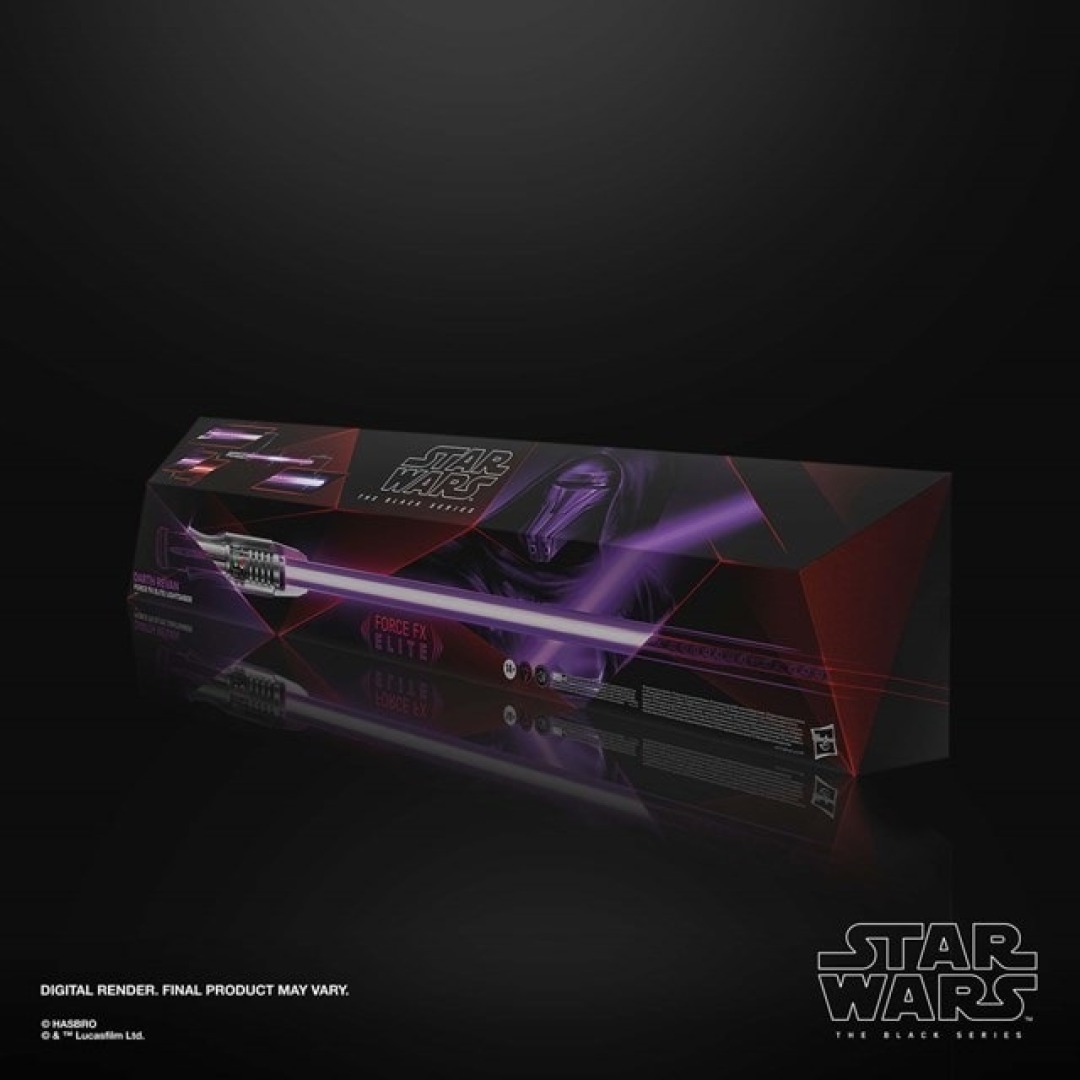 Star Wars The Black Series Darth Revan Force FX Elite Lightsaber | Buy ...