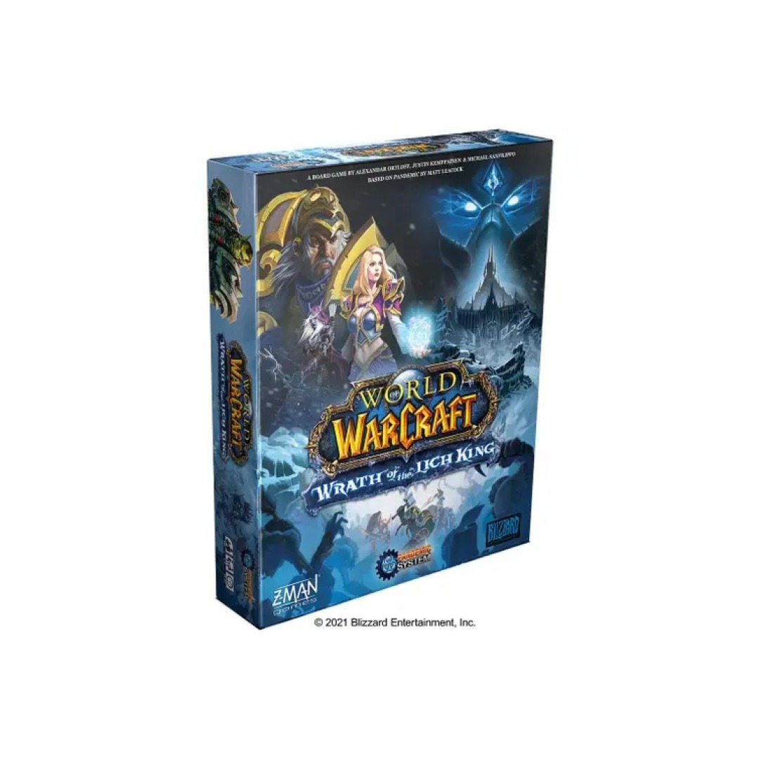 World of Warcraft: Wrath of the Lich King A Pandemic System Board Game ...