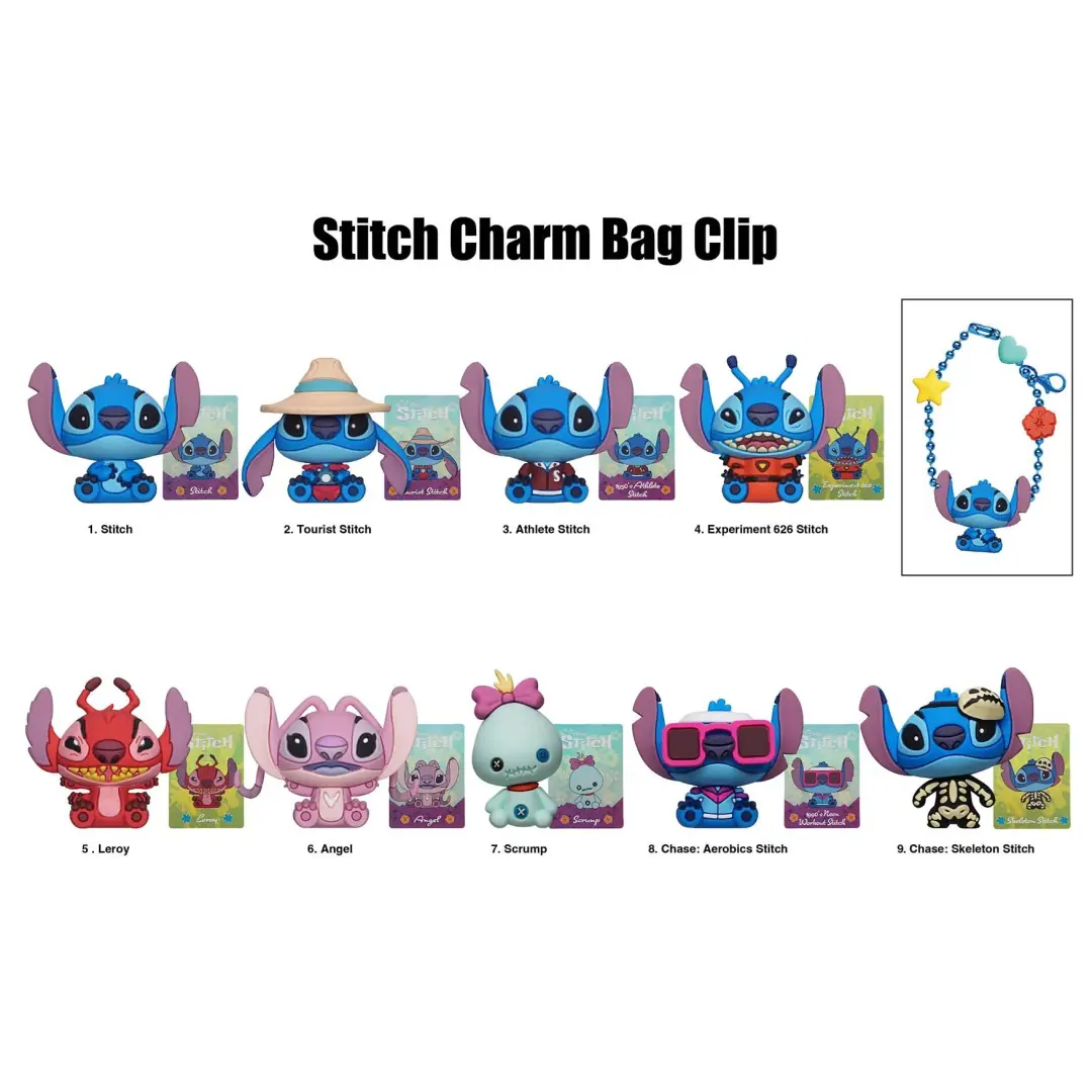 Disney Stitch Mystery Charm Bag Clip | Buy Online Malta | GamesPlus